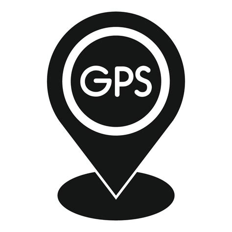 Black Gps Pointer Icon Showing Location Tracking 49062702 Vector Art At
