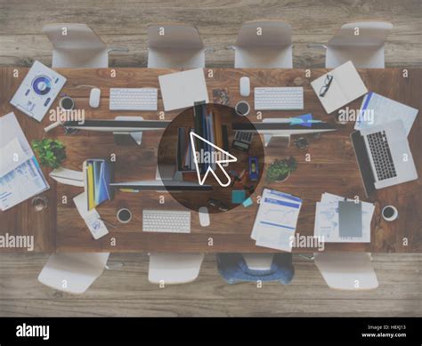 Pointer Selection Cursor Access Connection Networking Concept Stock Photo Alamy