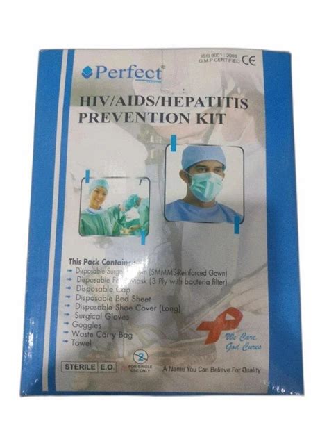 Perfect Hiv Aids Hepatitis Protection Kit At ₹ 1200piece Disposable