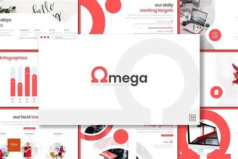 Omega Powerpoint Template Toma de corriente Diseño de powerpoint Plantilla powerpoint