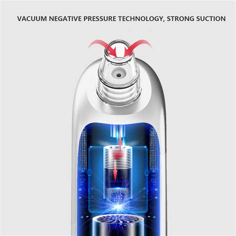6 Всасывания Лица носа удаления черных точек черная точка глубокая поры вакуумный очиститель пор