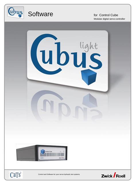 Pdf Software For Control Cube Bills For Control Cube Modular