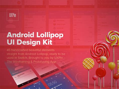 Android Lollipop Ui Kit Freebiesbug