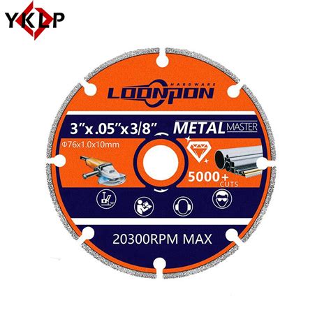 브레이징 다이아몬드 톱 블레이드 115mm 커팅 디스크 휠 금속 석재 주철 앵글 그라인더 커팅 목재플라스틱 건식 커팅 작업 주철 금속 절단 톱날 Aliexpress