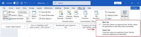 Office Tab 18 00 Release Notes