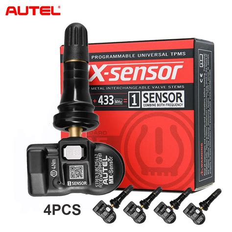 Autel Mx Sensor Dual Frequency 315and433mhz Tpms Sensor Rubber Valve — Obdprice