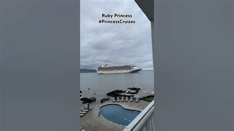Rubyprincess Passing By Our Hotel At Hilohawaii Youtube