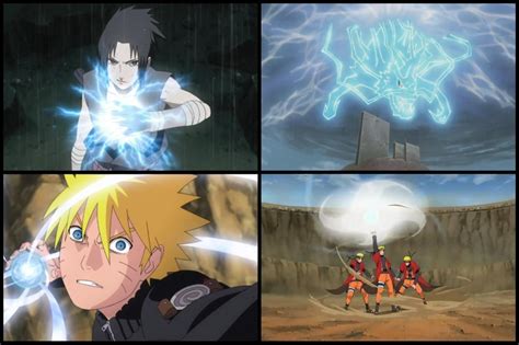 Naruto Rasengan Vs Sasuke Chidori Sasuke Chidori Vs Naruto
