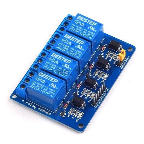Arduino Relay 4 Channel Center4Tech Shop