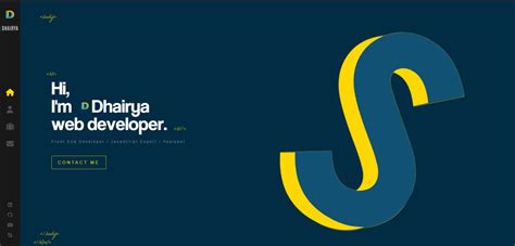 Dhairya Joshi On Linkedin Portfolio Portfoliowebsite Project