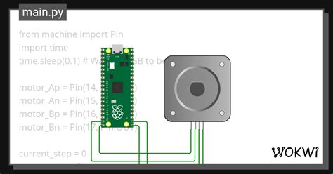 Steppermotor Wokwi Esp32 Stm32 Arduino Simulator