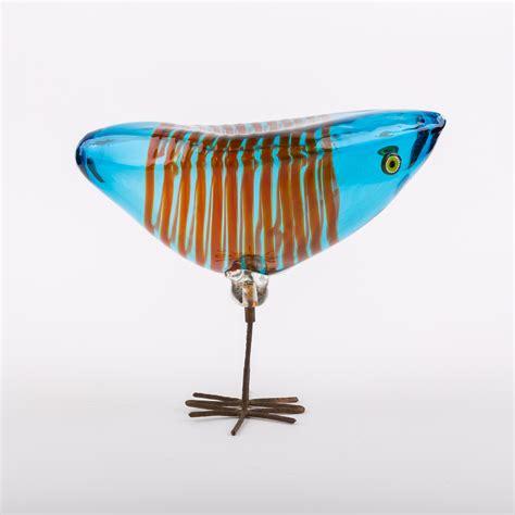 Rare Complete Set Of Birds By Alessandro Pianon For Vistosi Murano At