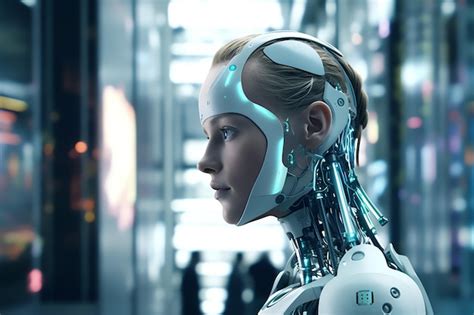 premium ai image 3d rendering technology robotics data analytics or