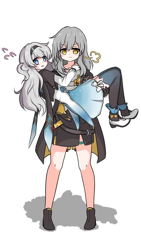 Trailblazer Firefly And Stelle Honkai And More Drawn By Mochiduki Danbooru