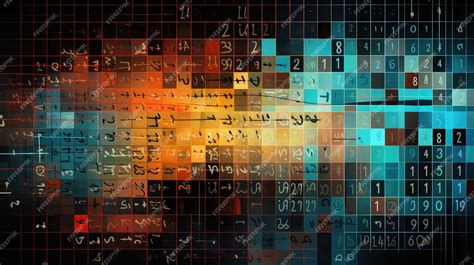 Premium Ai Image Chsystem Abstract Xyz Coordinates Illustration