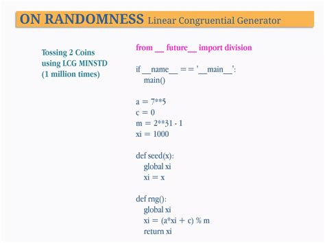 Python Programming Ix On Randomness Ppt