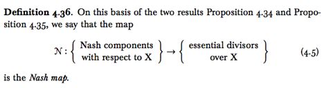 math mode multiple lines of centered text in between curly brackets
