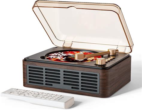 Amazon Com HOTT Portable CD Player Retro Bluetooth 5 3 CD Players For Home Music Player With