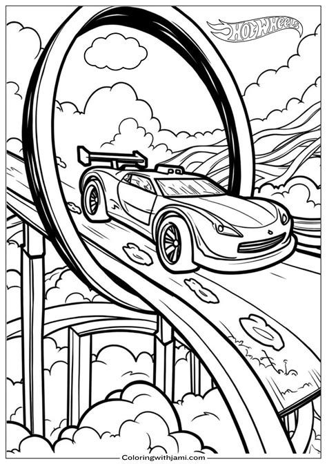 Hot Wheels Coloring Pages For Adults
