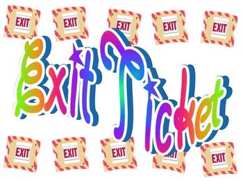 Exit Ticket Clipart Free Cliparts Download Images On Clipground