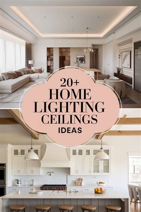 20 Creative Ideas For Home Lighting Ceilings That Will Brighten Your