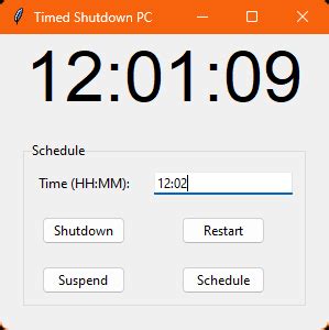 GitHub Elektronoide Timed Shutdown PC Timed Shutdown PC Is A Tkinter Based Python Application