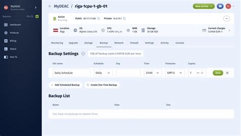 Backup Mydelska Docs