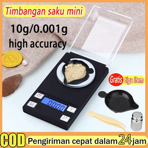 Jual Timbangan Perhiasan Portabel 0001g 10kg Timbangan Digital