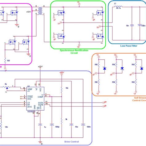 Self Driven Control Circuits In Sr Topology Download Scientific Diagram