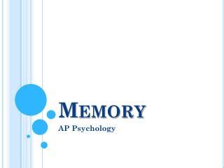 PPT Memory PowerPoint Presentation Free Download ID