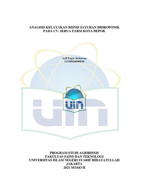 Arif Fajar Setiawan Fst Pdf