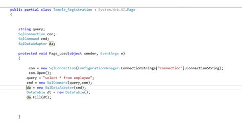 ado connection architecture in web and windows application