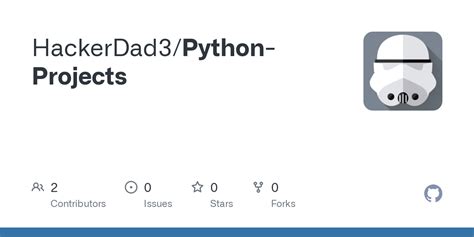 GitHub HackerDad Python Projects