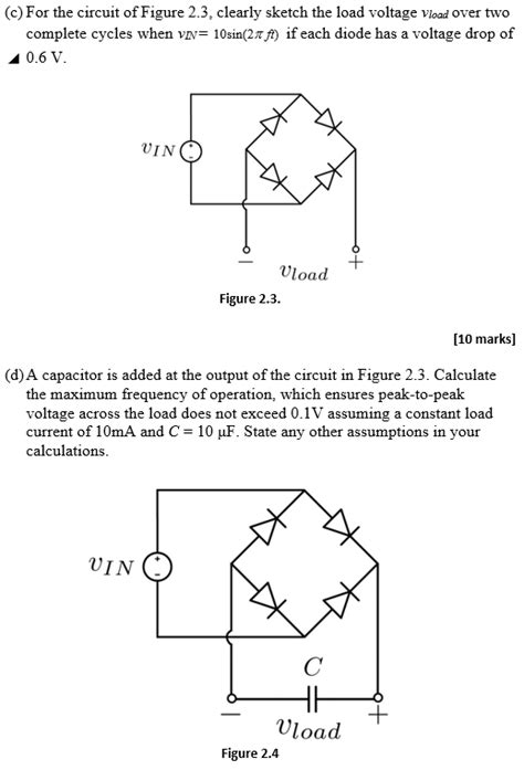 solved non linear circuits question 2 [30 marks] a sketch