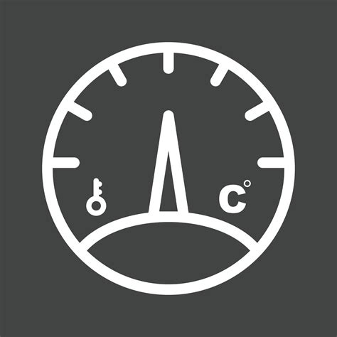 Temperature Indicator Line Inverted Icon 11907771 Vector Art At Vecteezy