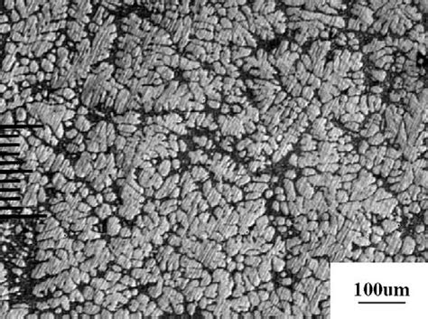 Microstructure Of A356 Alloy As Cast State After Grain Refinement Download Scientific Diagram