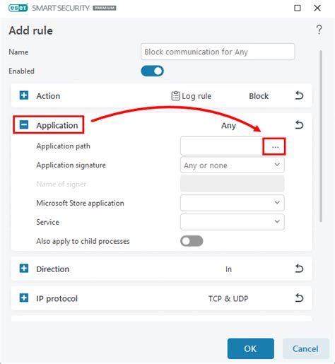 KB Create A Firewall Rule To Allow Disallow Use Of A Certain Application In My Windows