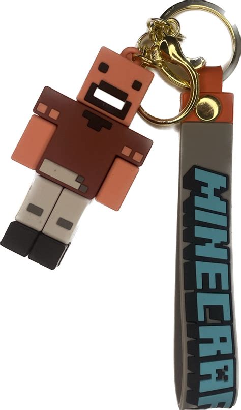 Брелок Minecraft из винила бордовый купить с доставкой по выгодным ценам в интернет магазине