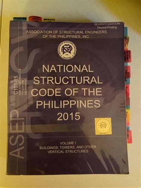NSCP National Structural Code Of The Philippines Hobbies Toys Books Magazines