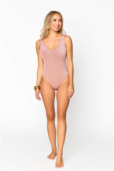 Buddylove Wholesale Carly One Piece Swimsuit Rust