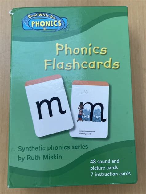 Read Write Inc Phonics Flashcards Synthetic Phonics Series Pic
