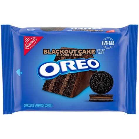 New Oreo Flavor Blackout Cake Oreos Have 2 Chocolate Creme Layers