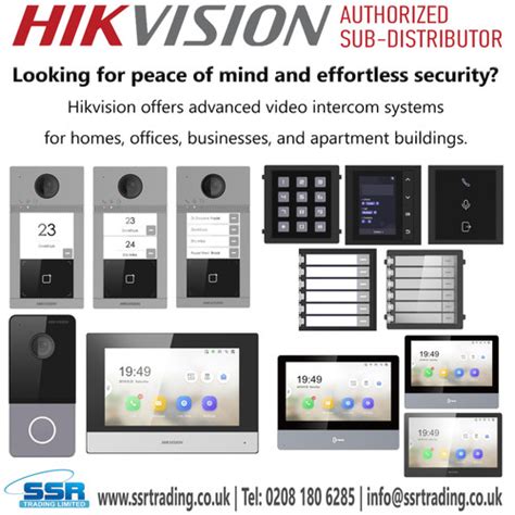 Hikvision Video Intercom System Hikvision Two Way Audio Intercom Hikvision Entry Control