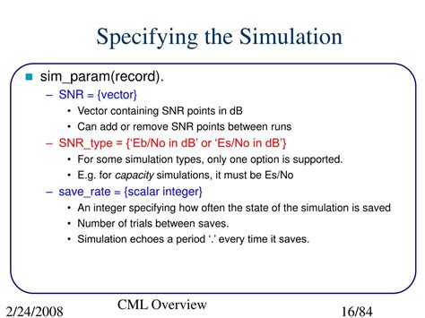 PPT A Guided Tour Of CML The Coded Modulation Library PowerPoint Presentation ID 6880885
