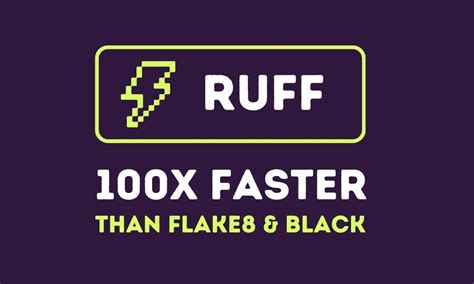 enhance your python coding style with ruff r python