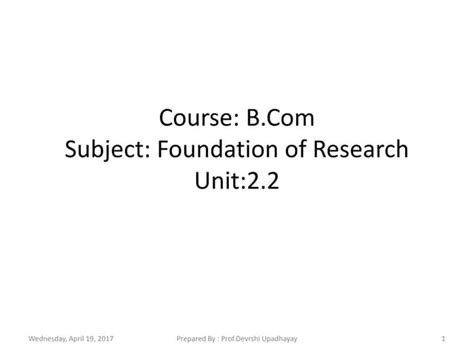 Secondary Data Collection Methods Pptx Computing Technology