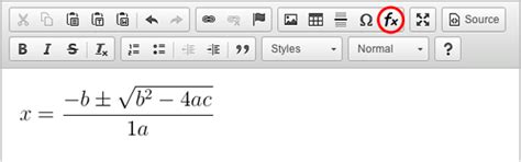 Ckeditorv4xphp Codecogs Equation Editor