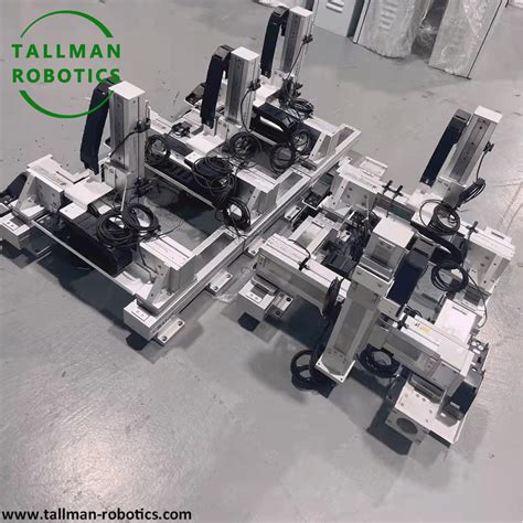 Gantry Axis Robot XYZ Linear Stages Are Ready For Delivery To Germany
