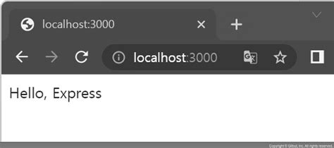 Node Js 교과서 개정 3판 6 1 익스프레스 프로젝트 시작하기 2