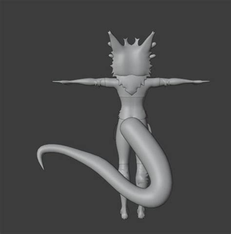 Protogen Fire Fall 3d Model 3d Model Cgtrader